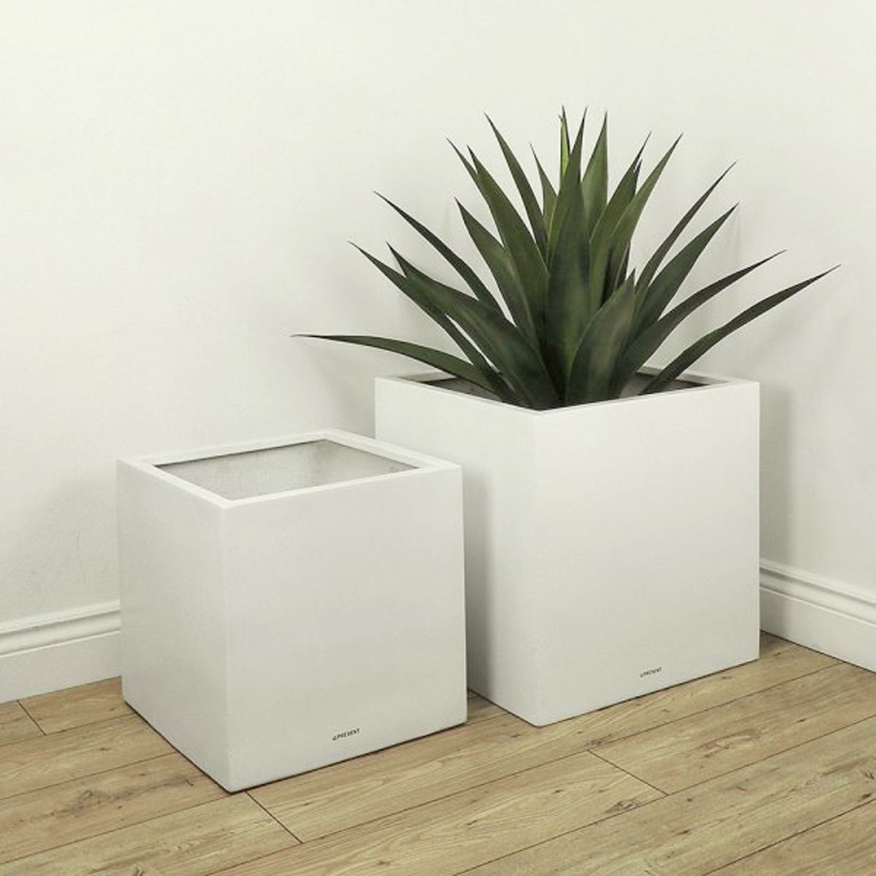 Matt White Square Pots Planter | AuroraPots – Aurora Pots