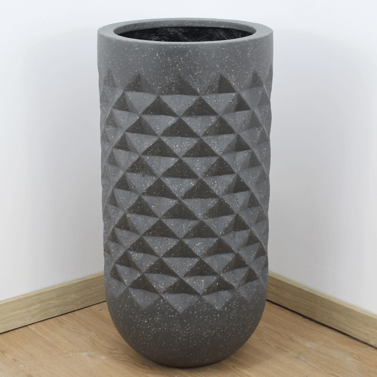 Round Diamond Decorative Pots Planter | AuroraPots – Aurora Pots