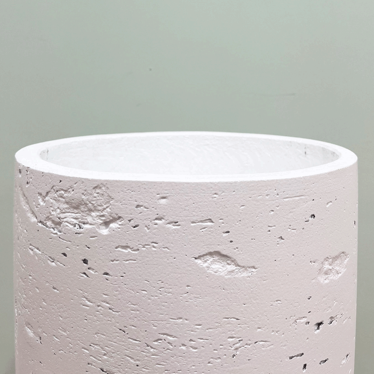 Textured Cylinder Fibercement Planter | AuroraPots – Aurora Pots