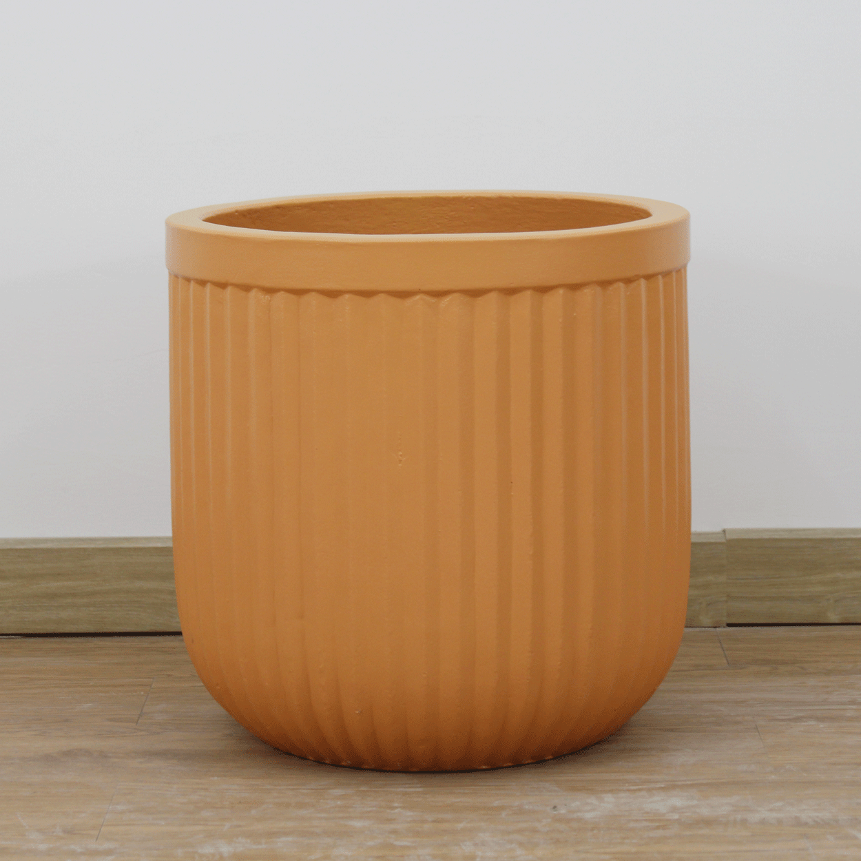 Vertical Stripes Fibercement Planter | AuroraPots – Aurora Pots