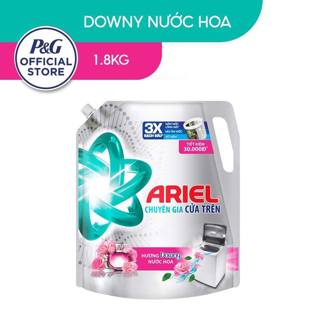 Ariel Matic Nước Giặt Túi Cửa Trên Hương Downy 18kg Tyna Shop