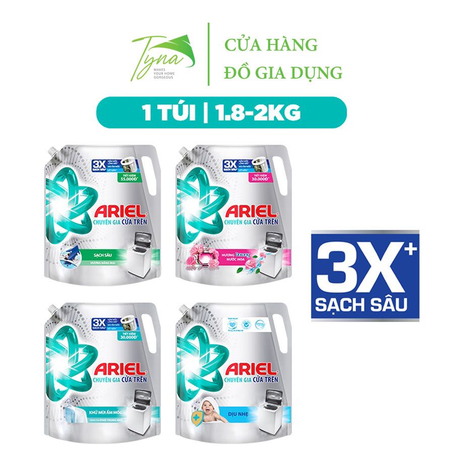 Ariel Matic nước giặt túi cửa trên hương Downy 1,8kg | Tyna shop