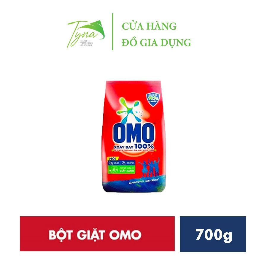 Bột giặt Omo 350g - 700g - 1,15kg - Hệ bọt thông minh | Tyna shop