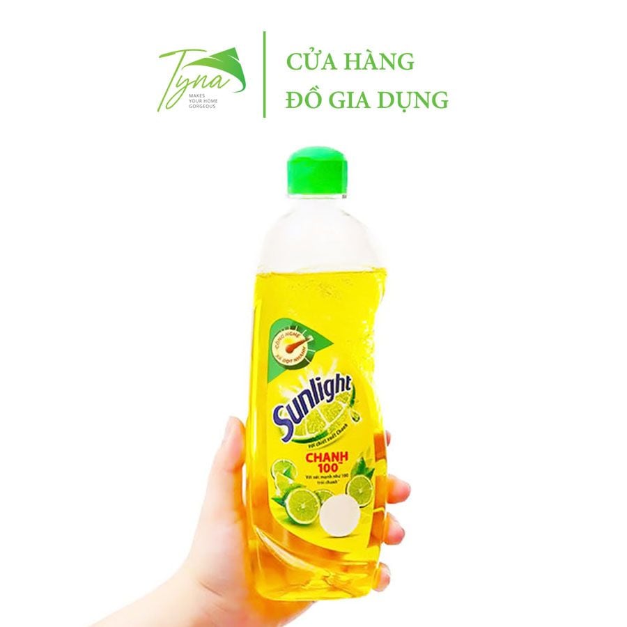 Nước rửa chén Sunlight Chanh chai 750g - 725ml | Tyna shop