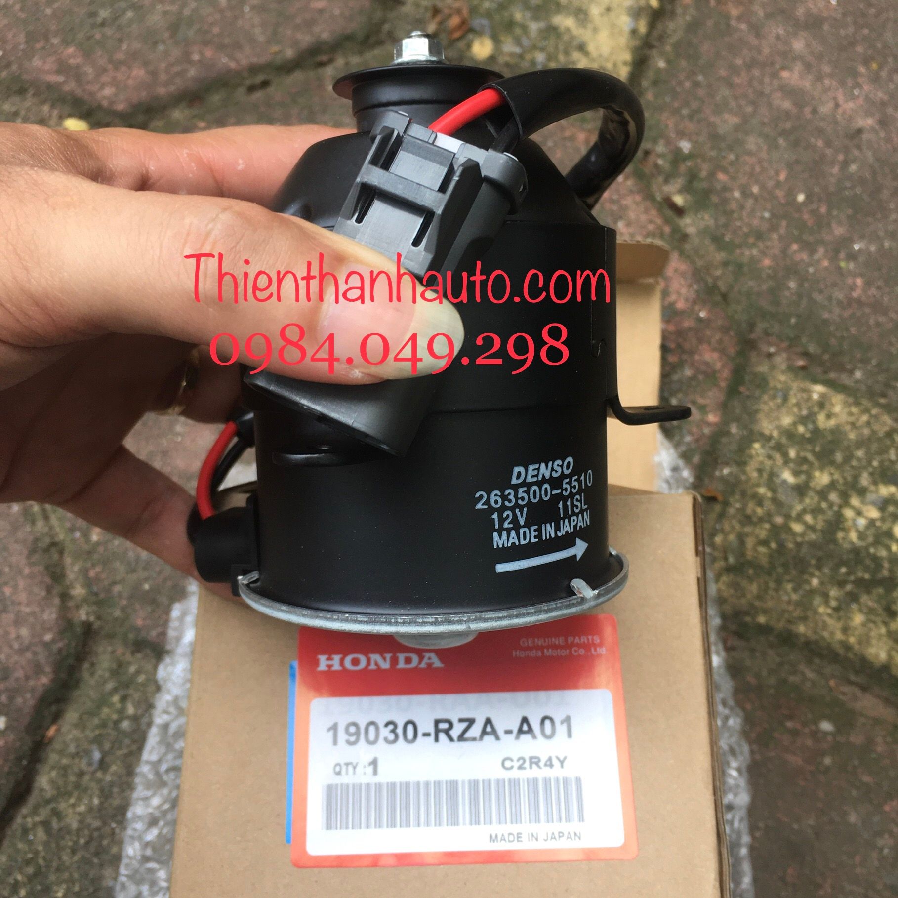 Mô tơ quạt giàn nóng động cơ Honda CRV - Sản phẩm của Honda Japan – Phụ ...