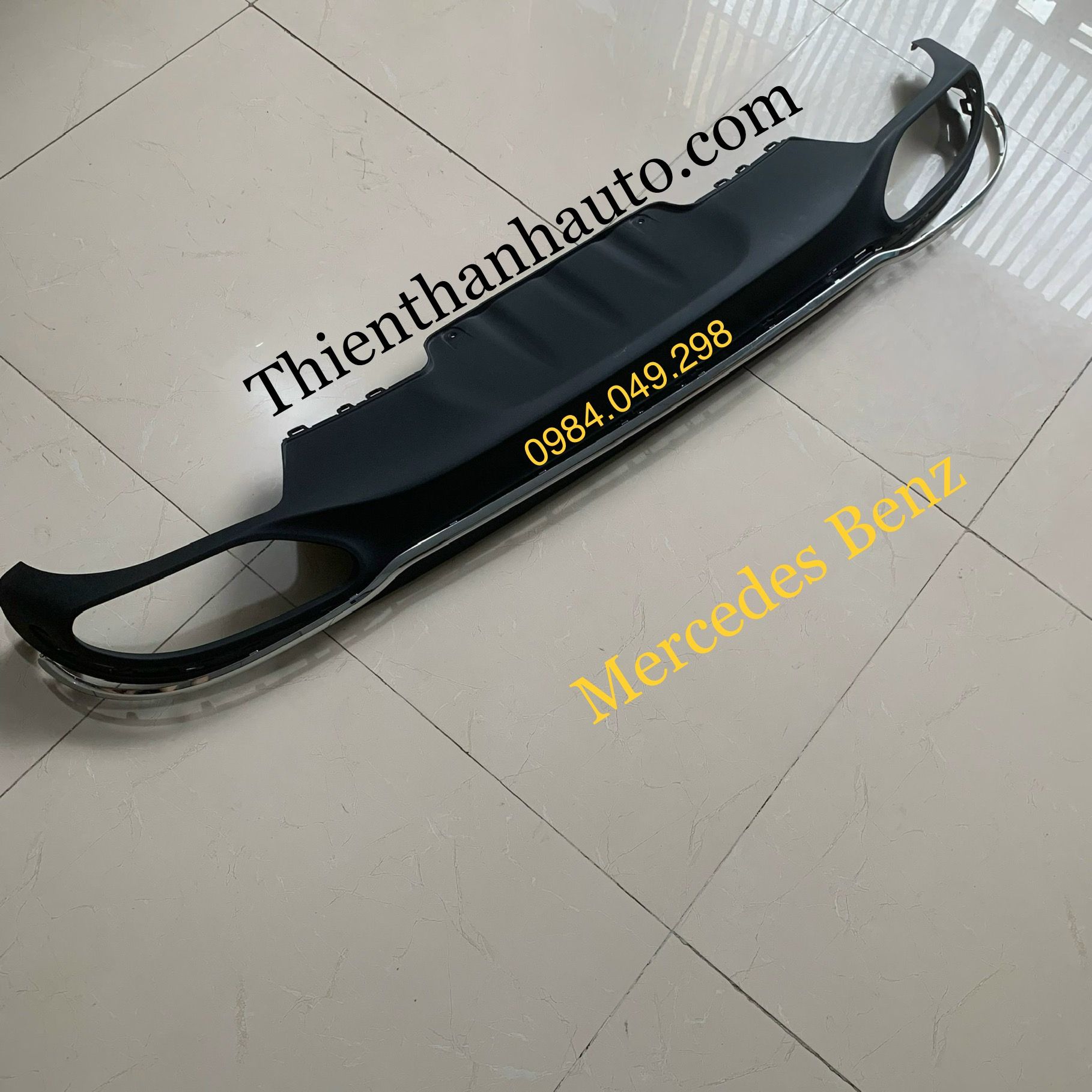 Ốp dưới ba đờ sốc sau Mercedes Benz W213 E - Class chính hãng – Phụ ...