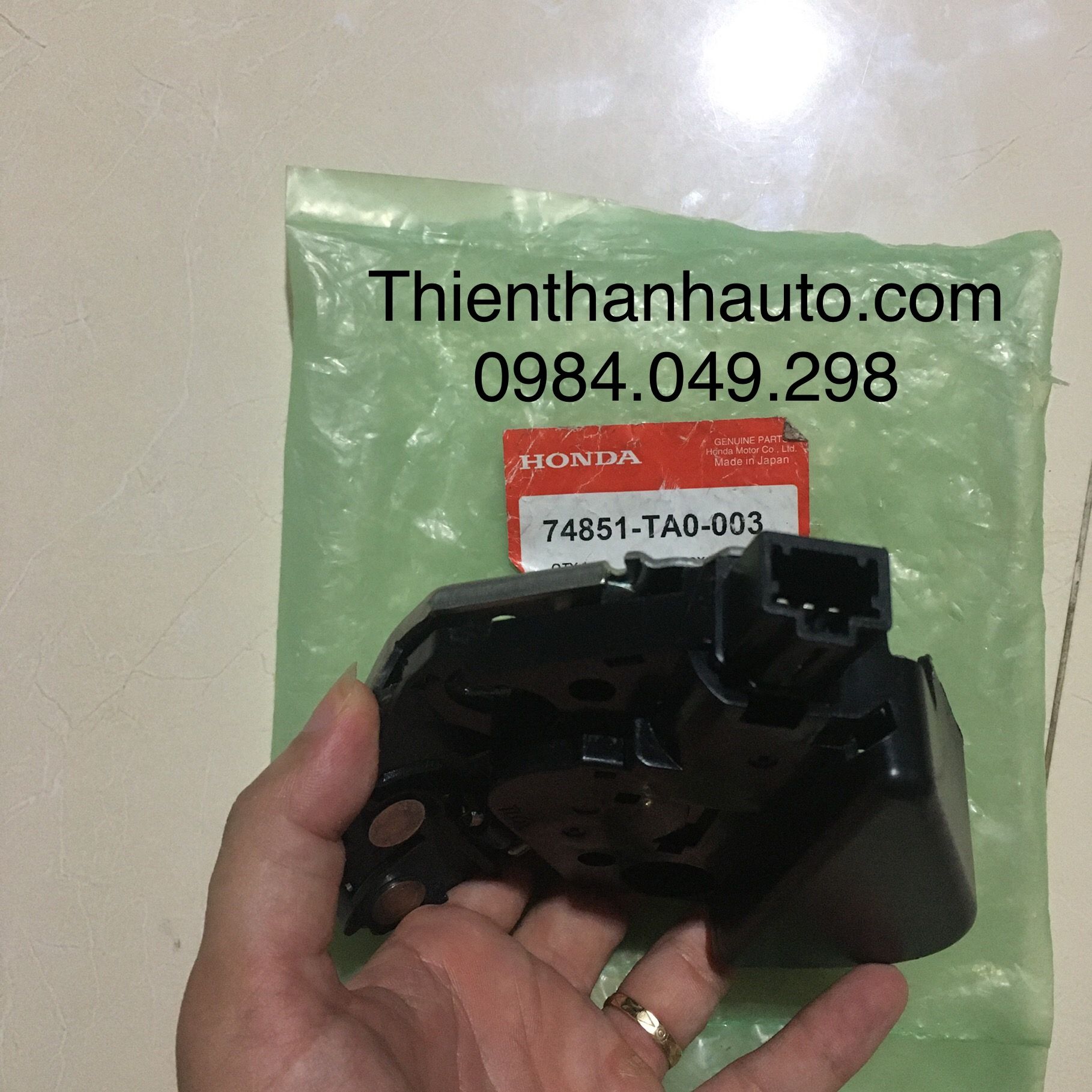 Ổ khoá ngậm cốp sau Honda Accord 2008-2009-2010-2011-SP của Honda Nhật ...