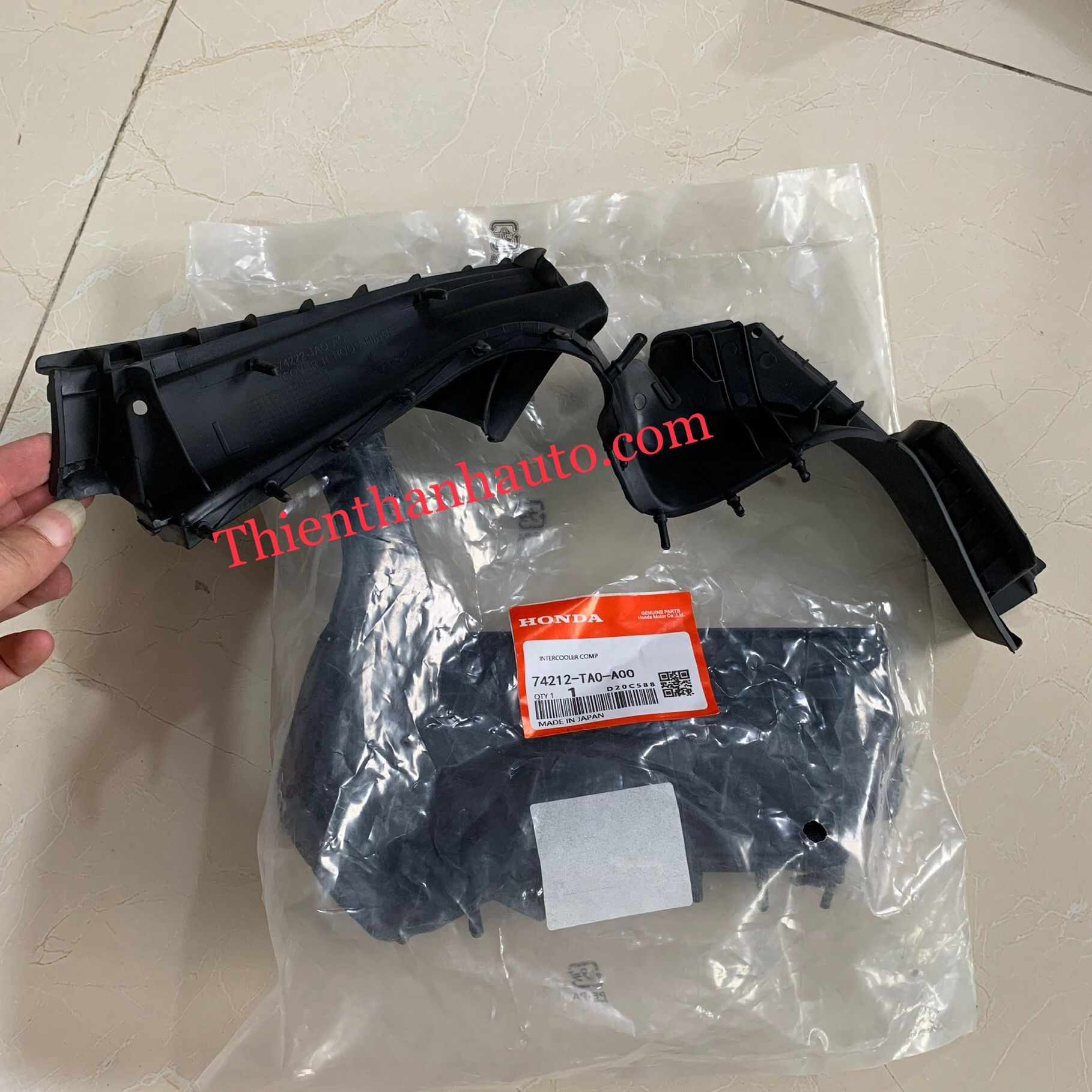 Cao su đầu ốp máng nhựa chân kính chắn gió Honda Accord -Xuất xứ Japan ...