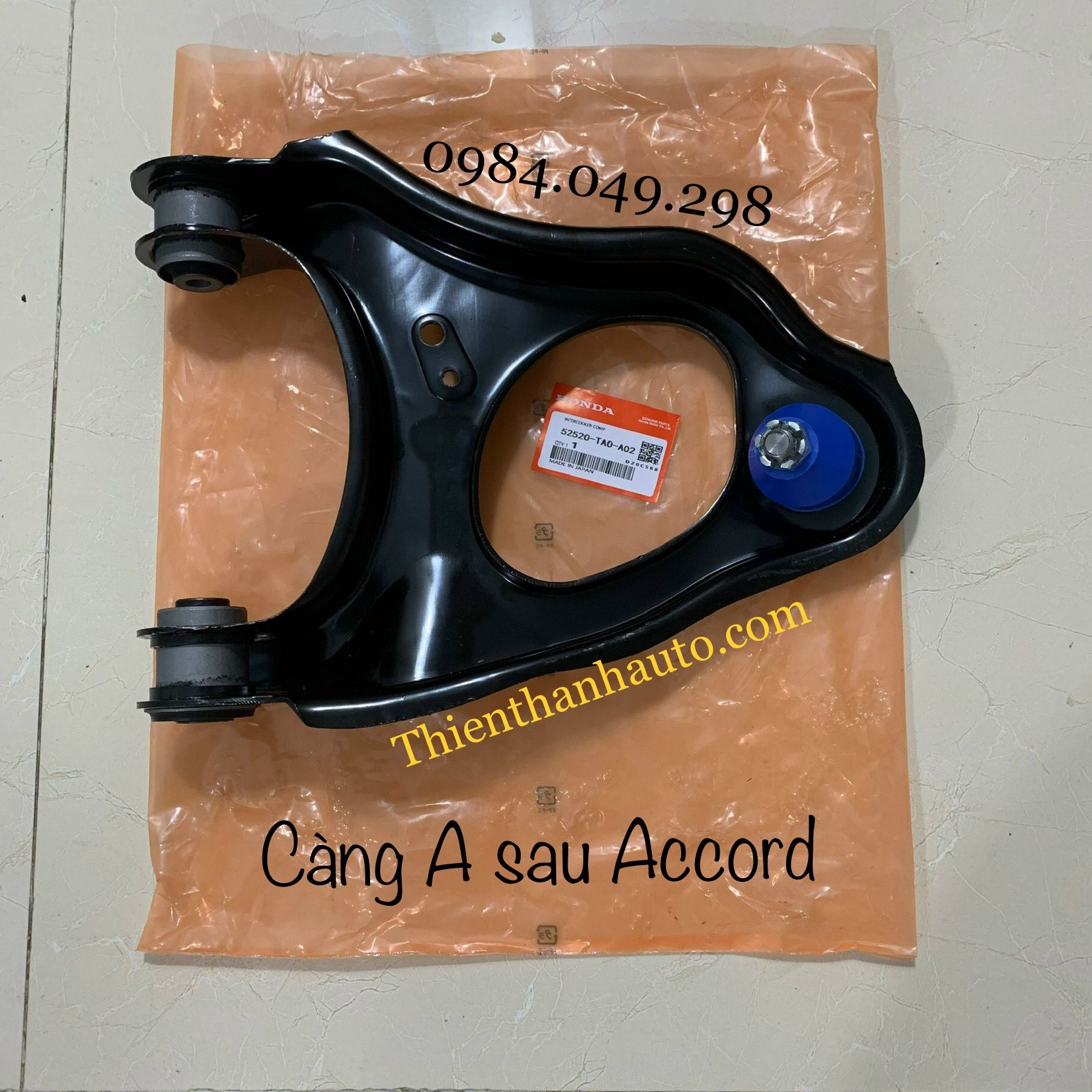 Càng A sau trên trái Honda Accord 2007-2012 - Xuất xứ Honda Nhật Bản ...