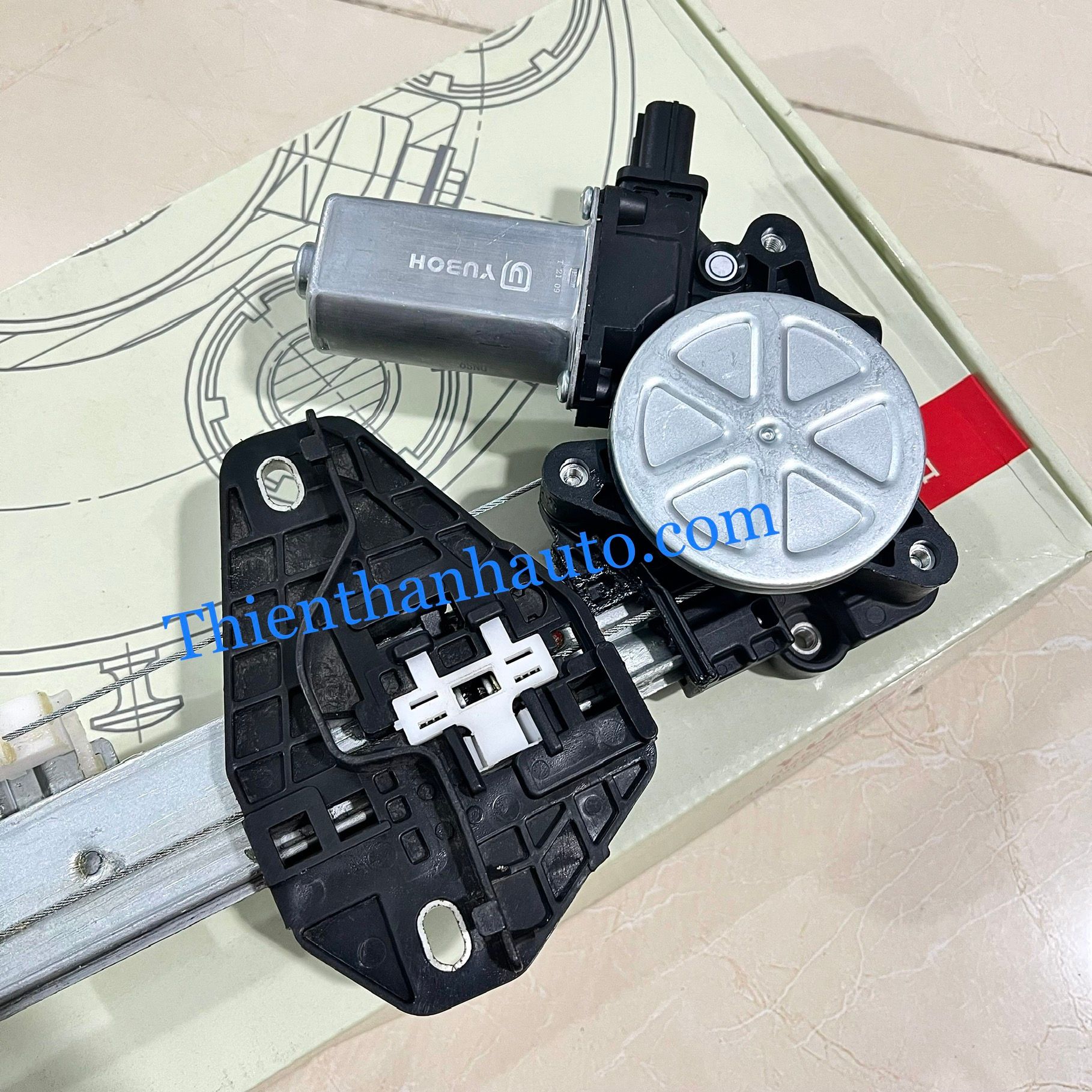 Mô tơ lên xuống (nâng hạ) kính cửa sau bên phải Honda Accord 2007-2013 ...