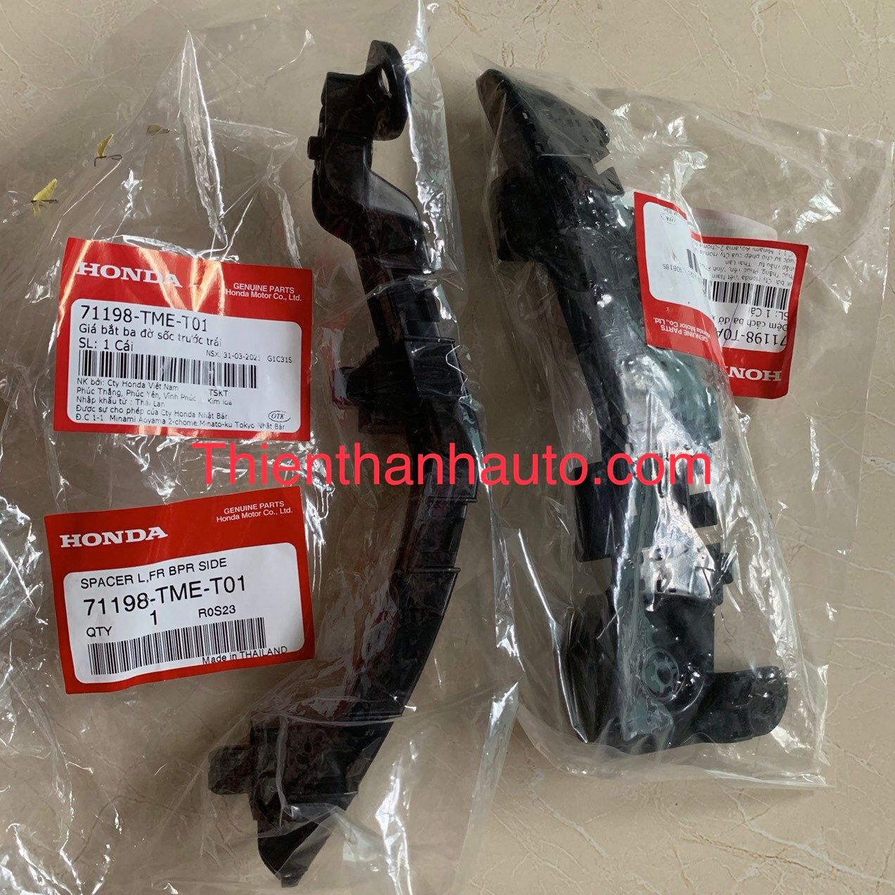 Giá bắt ba đờ sốc trước Honda CRV chính hãng - 71198TMET01 – Phụ tùng ô ...