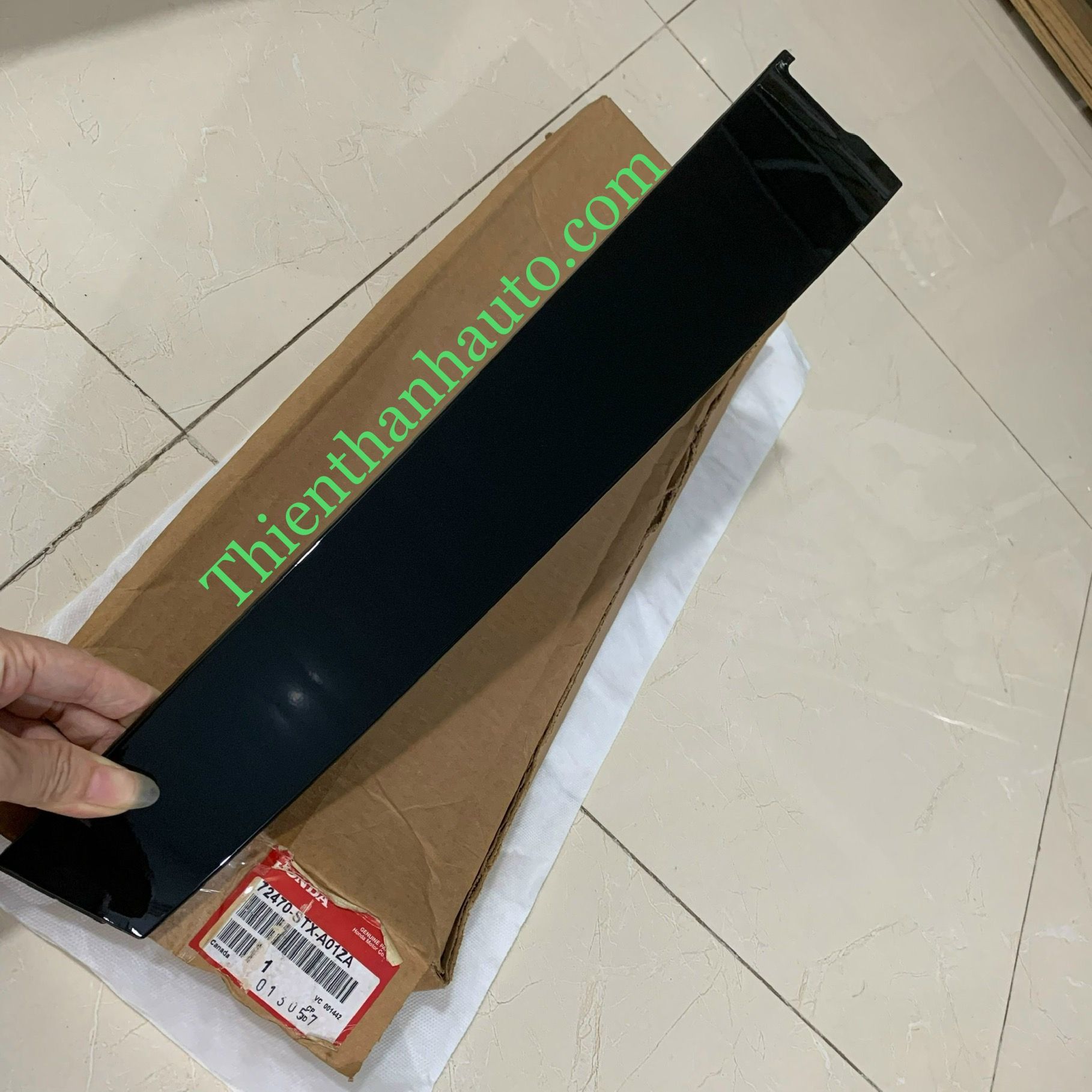 Ốp trang trí khung cánh cửa trước trái Acura MDX 2007-2012 chính hãng ...