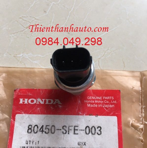 Cảm biến áp suất gas trên tuy ô điều hòa Honda Civic, CRV, Accord – Phụ ...
