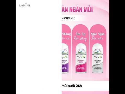 Lăn Khử Mùi – Trắng Mịn – Mạnh Mẽ M.pros – Lamimi