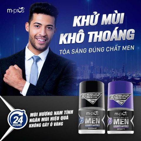 Lăn Ngăn Mùi Dành Cho Nam M.pros – Lamimi