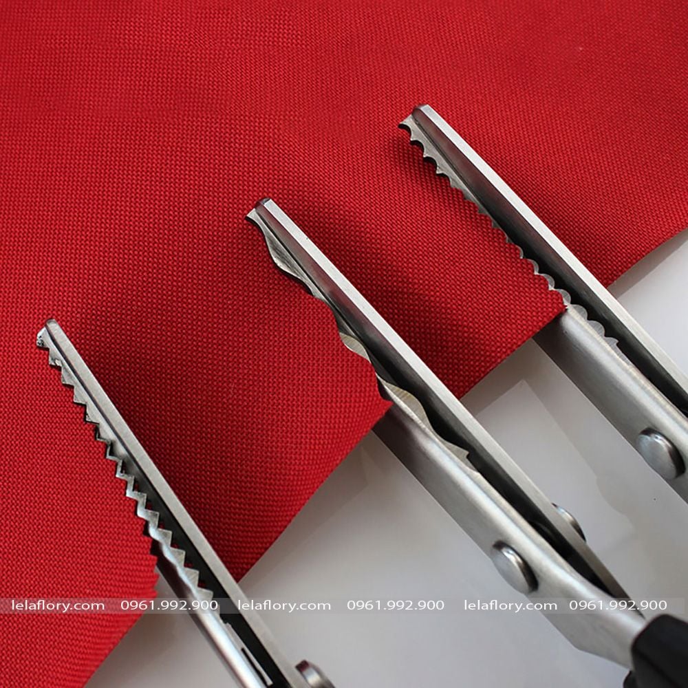 Kéo răng cưa 5mm, kéo cắt viền hàng cao cấp - PKK0067 – Lela Flory
