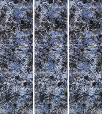 Đá nung kết màu xanh lam vân đá Blue Agatha – Showroom Hoàng Mai