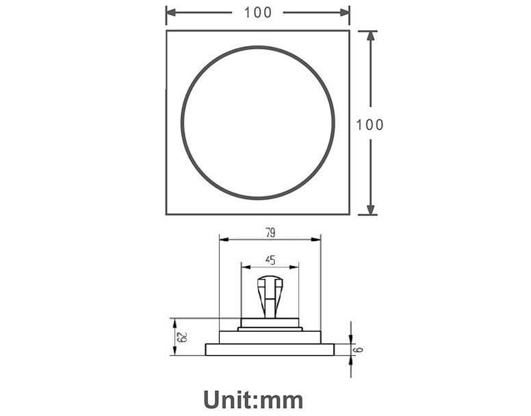 Thoát sàn Takumizima TS-609N chất liệu đồng đúc