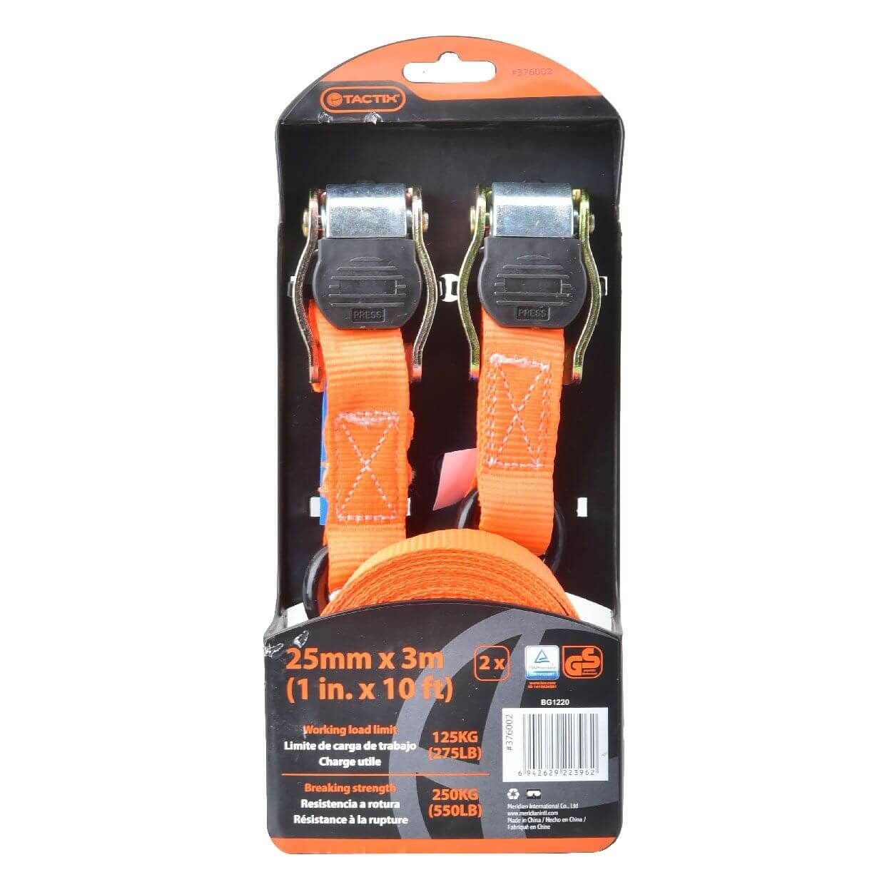 BỘ HAI DÂY ĐAI HÀNG TACTIX 376002 KÈM MÓC S BẰNG VẢI TỔNG HỢP 25MMX3M ...