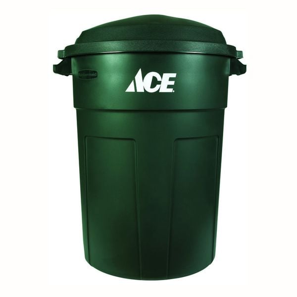 THÙNG RÁC NHỰA CÓ NẮP ACE 121L XANH LÁ - ACE Home Center VN