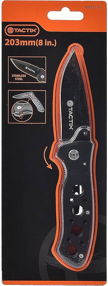 DAO GẤP TACTIX 475119 BẰNG THÉP 203MM - ACE Home Center VN