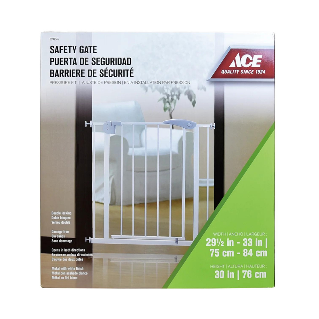 KHUNG CHẮN CỬA 74CM-80CM BẰNG SẮT BỌC NHỰA ACE - ACE Home Center VN