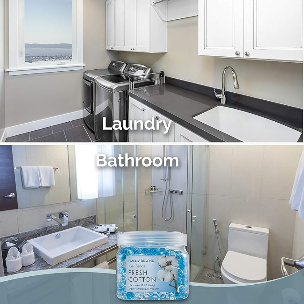 LỌ GEL KHỬ MÙI HƯƠNG BÔNG VẢI SMELLS BEGONE 340G - ACE Home Center VN