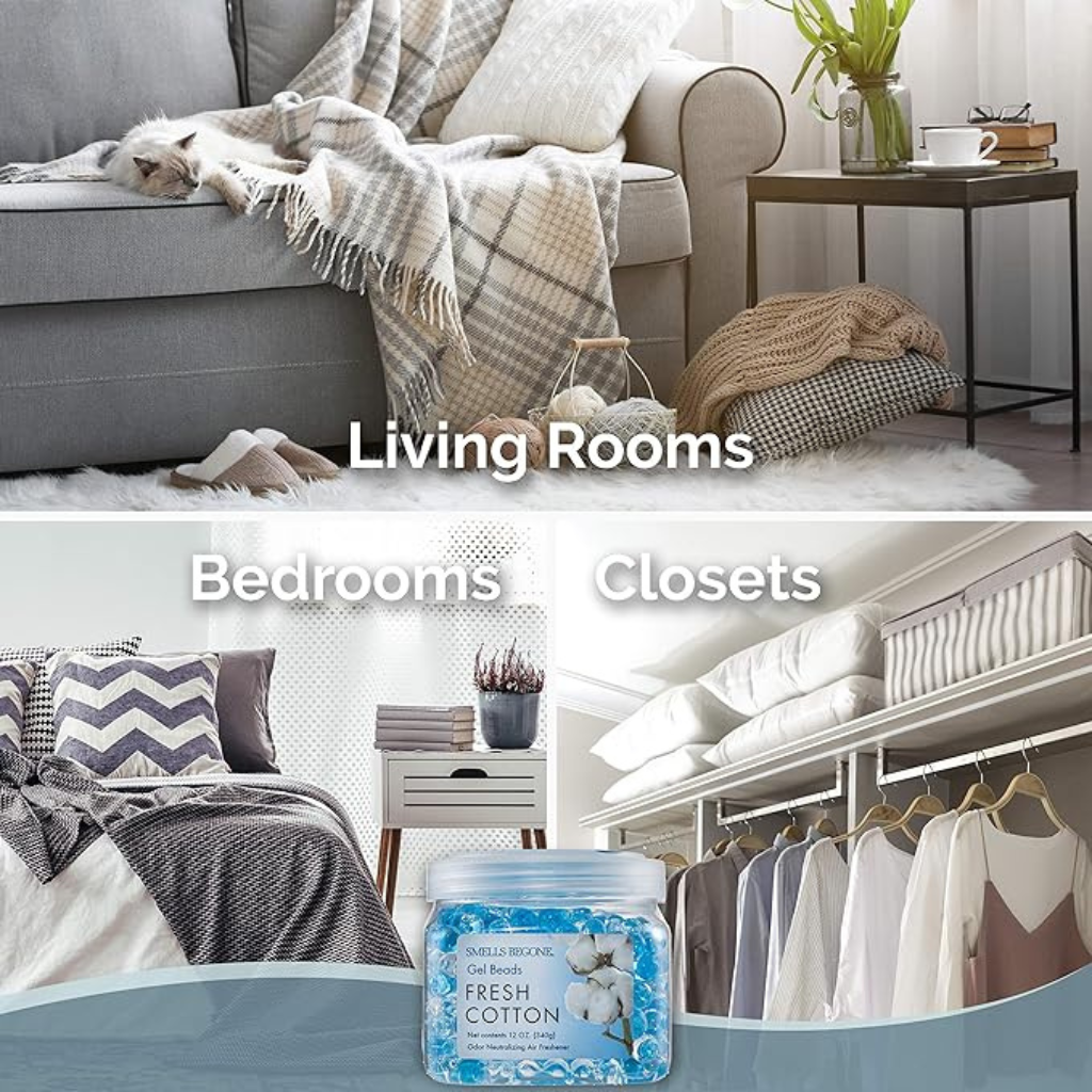 LỌ GEL KHỬ MÙI HƯƠNG BÔNG VẢI SMELLS BEGONE 340G - ACE Home Center VN