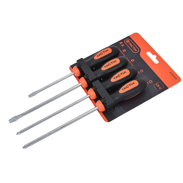 BỘ 4 TUA VÍT TACTIX 205435 2 ĐẦU 205435 2 ĐẦU PH 2 ĐẦU STOL BẰNG THÉP ...