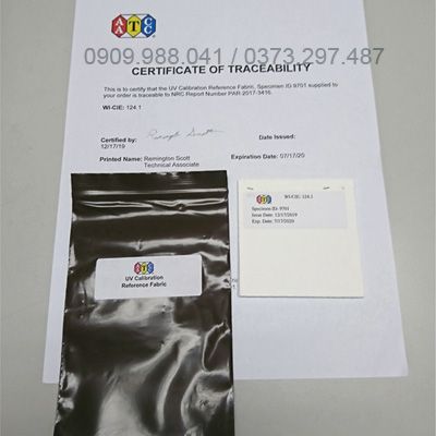 AATCC Light transmission verification fabric – BISE