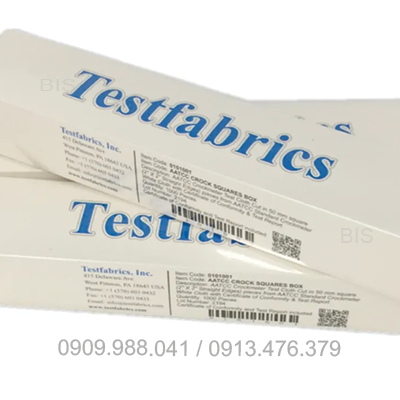 Vải chà xát AATCC Crocking Cloth Testfabrics – BISE