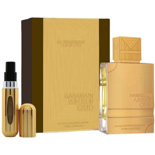 Al Haramai Amber Oud Gold Edition Extreme Pure Perfume Gift Set Fragra ...