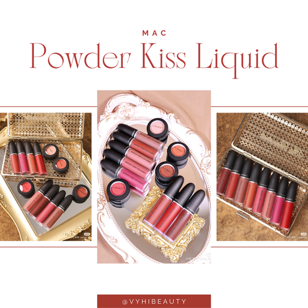 Son kem MAC Powder Kiss Liquid – Vy Hí Beauty