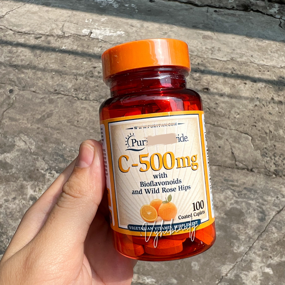 Viên uống Puritan's Pride Vitamin C 500mg 100 viên - tăng miễn dịch ...