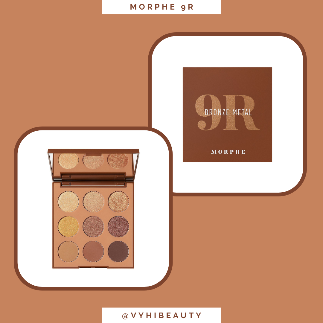 Bảng mắt Morphe 9R Bronze Metal – Vy Hí Beauty