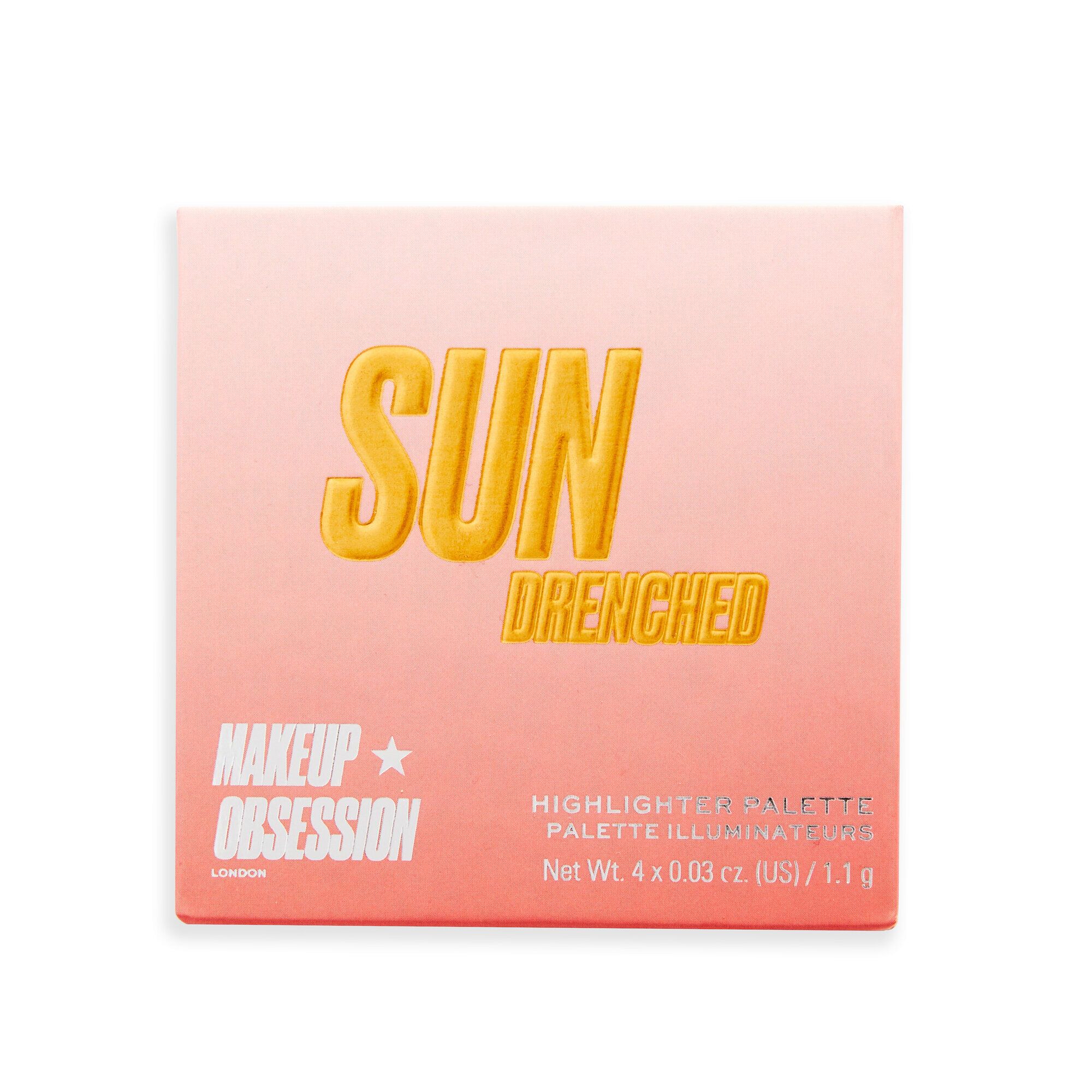 Bảng bắt sáng Revolution Beauty Sun Drenched 4 ô – Vy Hí Beauty