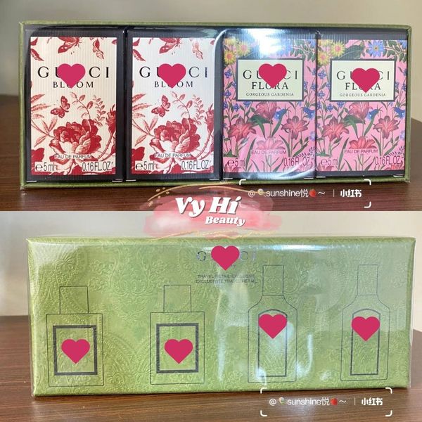 Set nước hoa Gucci 4 chai mini 4 x 5ml – Vy Hí Beauty