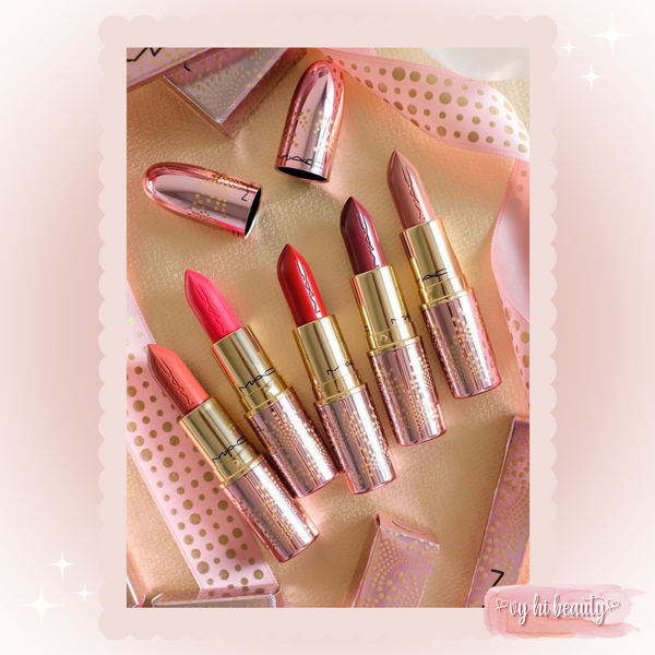 Son thỏi MAC Lustre Glass Sheer Shine Pháo hoa - These Lips Are Expe ...
