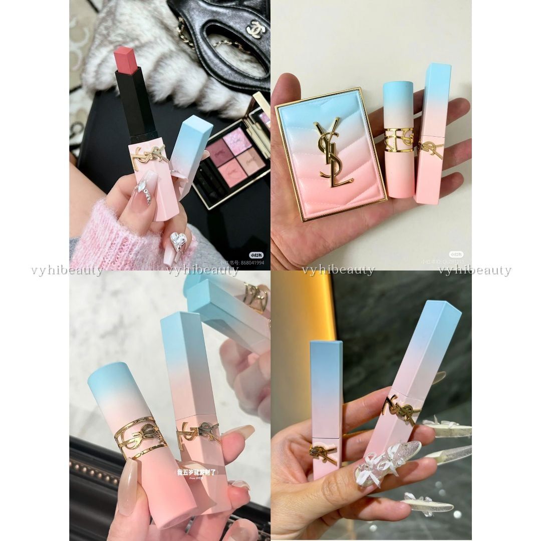 Son thỏi YSL Slim vỏ pastel 2.2g – Vy Hí Beauty