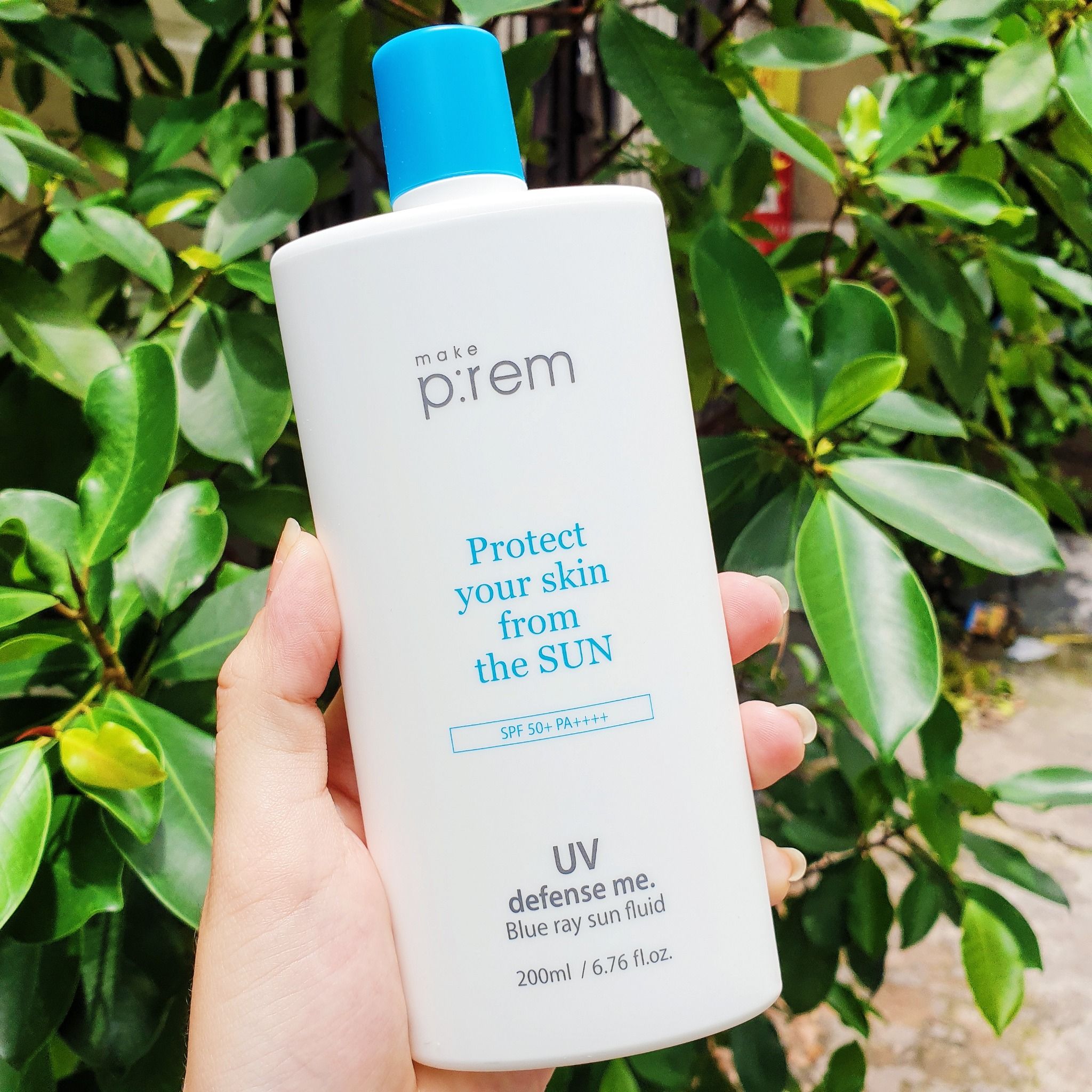Kem chống nắng Make P:Rem UV Defense Me Daily Sun Fluid SPF 50+ PA +++ – Vy Hí Beauty