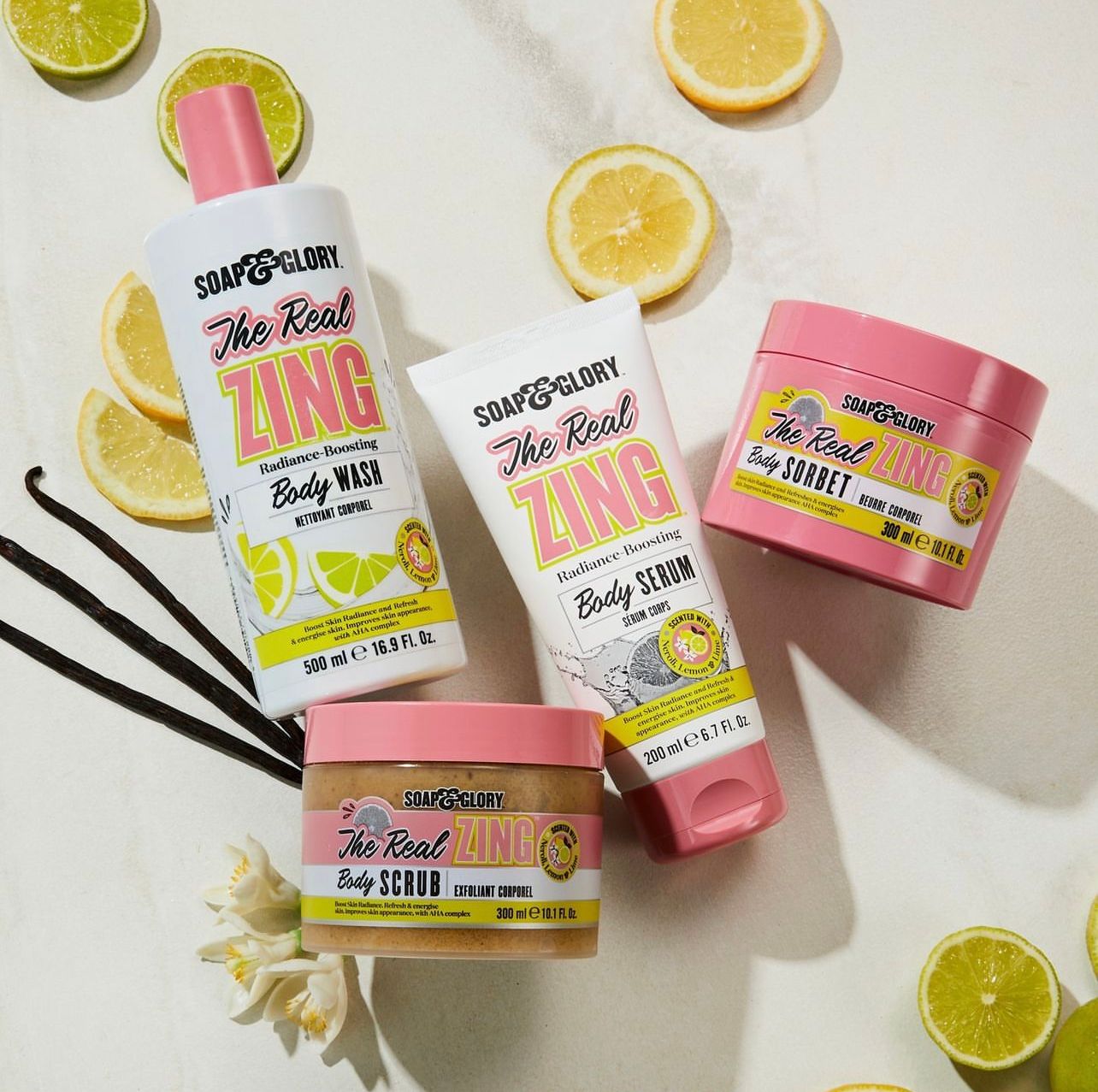 Sữa tắm Soap & Glory The Real Zing 500ml – Vy Hí Beauty