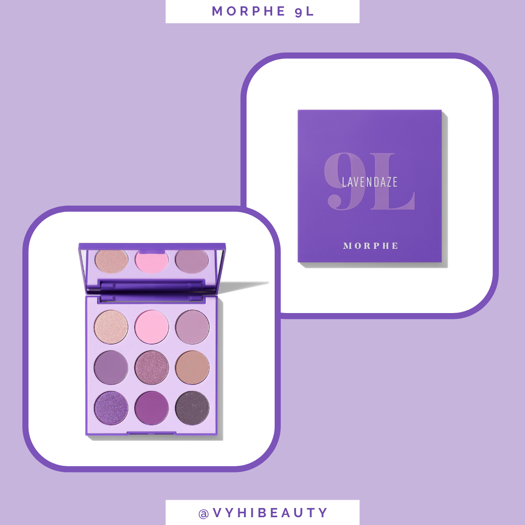 Bảng mắt Morphe 9L Lavendaze – Vy Hí Beauty