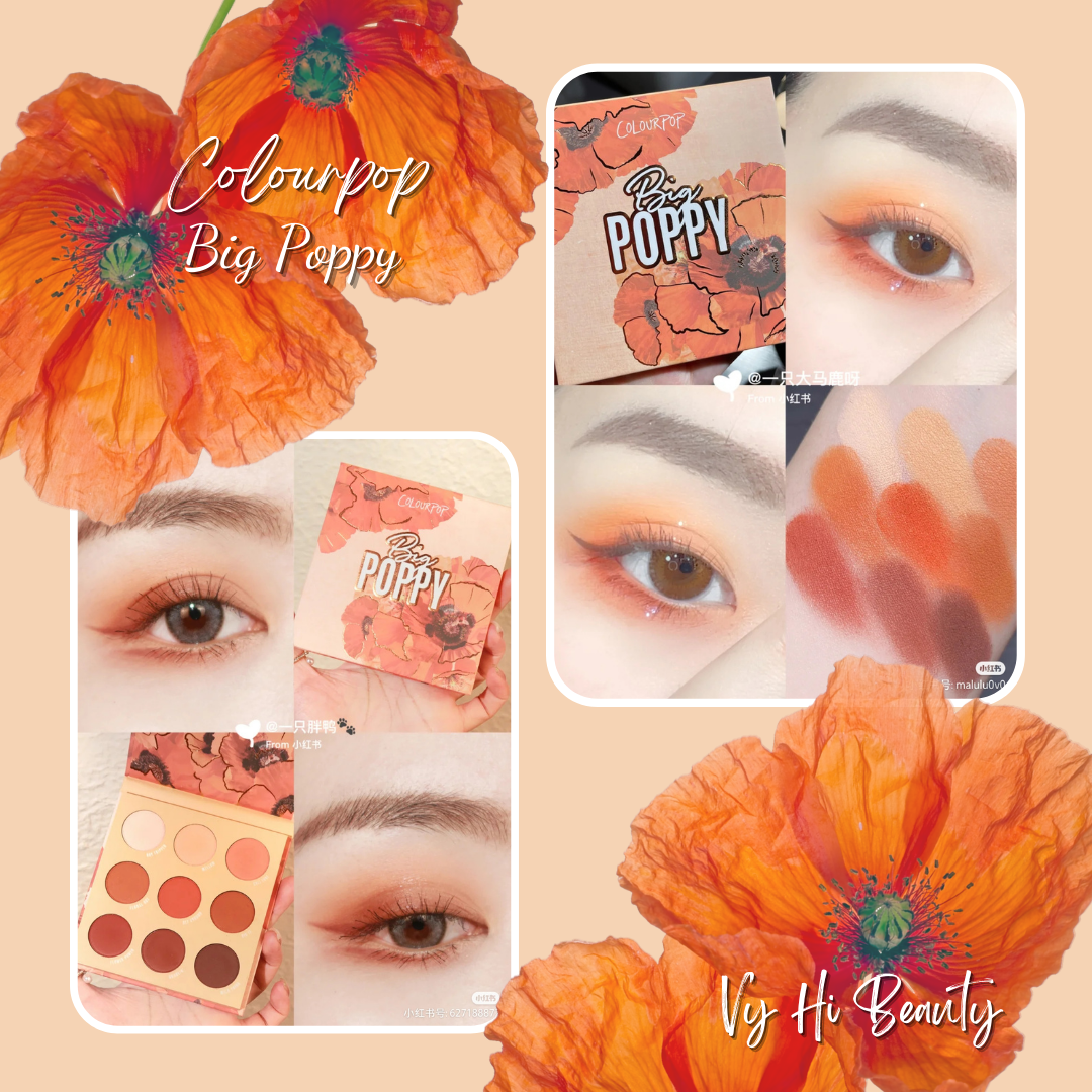 Bảng mắt Colourpop Big Poppy – Vy Hí Beauty
