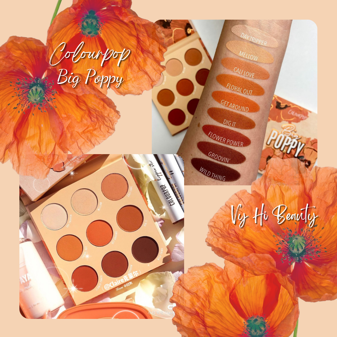 Bảng mắt Colourpop Big Poppy – Vy Hí Beauty