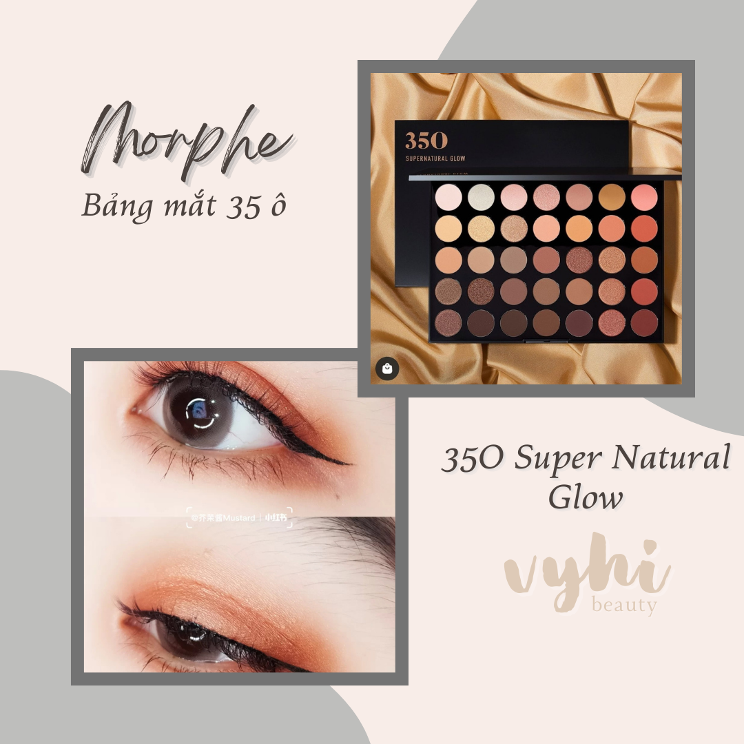 Tổng hợp bảng mắt Morphe 35 ô – Vy Hí Beauty