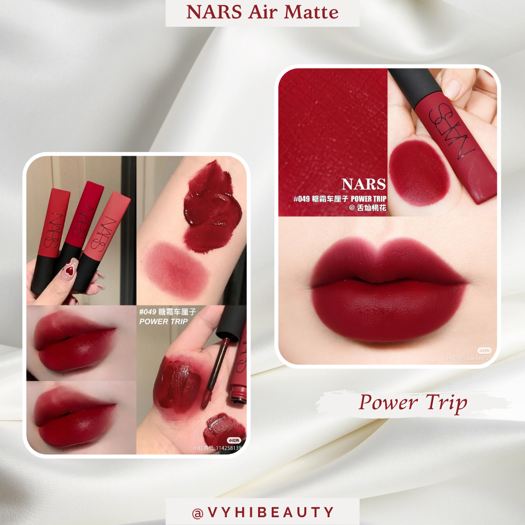 Son kem Nars Air Matte Lip Color – Vy Hí Beauty