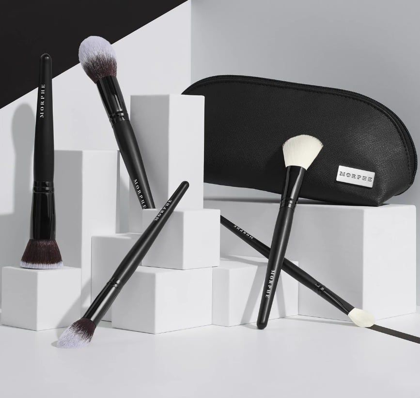 Set cọ Morphe Face The Beat 5 cọ kèm túi – Vy Hí Beauty