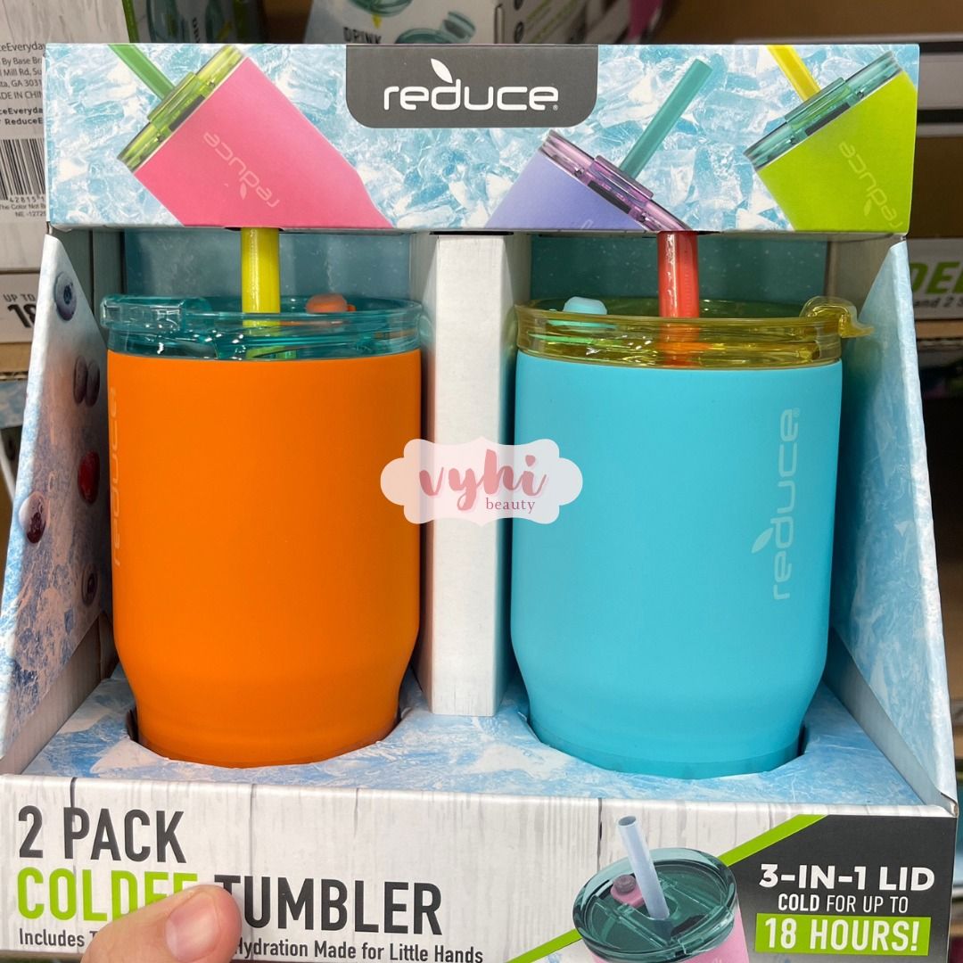 Set 2 ly Reduce Kids Coldee Cách Nhiệt Chân Không 414ml – Vy Hí Beauty