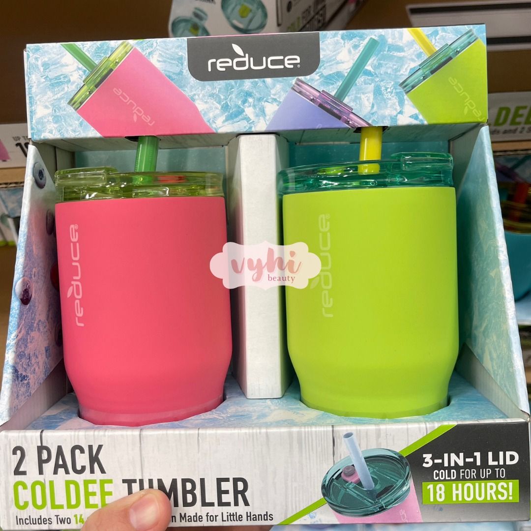 Set 2 ly Reduce Kids Coldee Cách Nhiệt Chân Không 414ml – Vy Hí Beauty