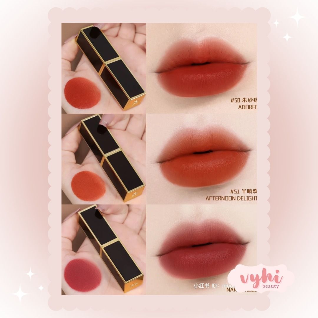 Son thỏi Tom Ford Lip Color Satin Matte Fullsize 3.3gr màu mới năm 202 – Vy Hí Beauty